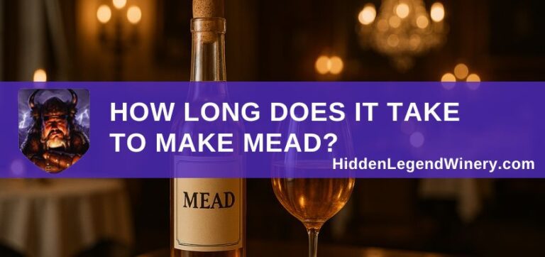 How Long Does It Take to Make Mead? - Hidden Legend Winery